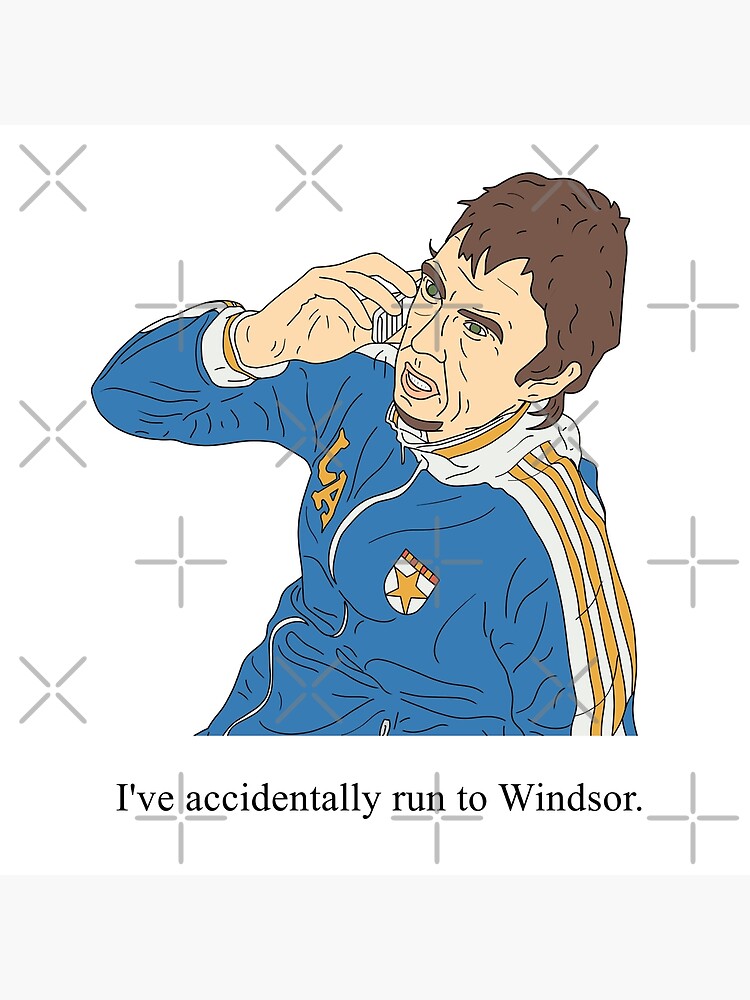 "Super Hans | Accidentally run to Windsor " Poster for Sale by ...