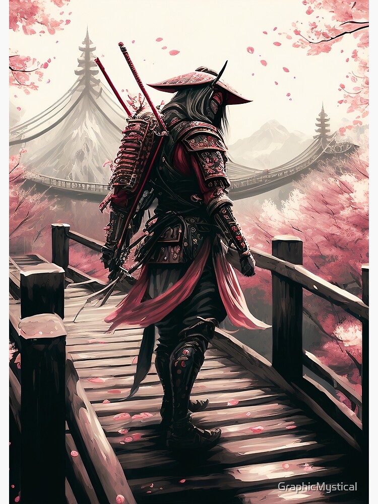 "Samurai" Poster for Sale by GraphicMystical | Redbubble