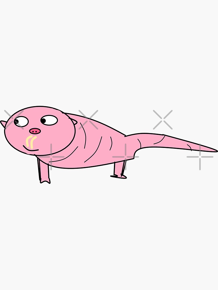 "Naked Mole Rat" Sticker for Sale by Aye-Aye-Captain | Redbubble