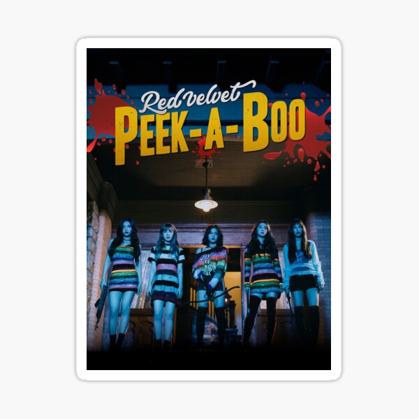 "Red Velvet - Peek-A-Boo " Sticker for Sale by KpopInfiresMe | Redbubble