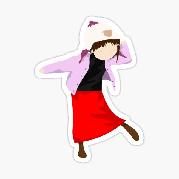 "Lain Dancing" Sticker for Sale by thotwire | Redbubble