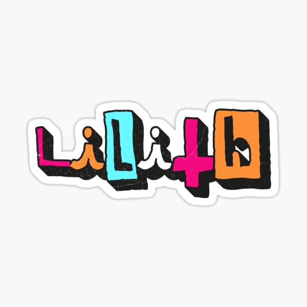 "LILITH Custom Text Birthday Name" Sticker for Sale by Danylo ...