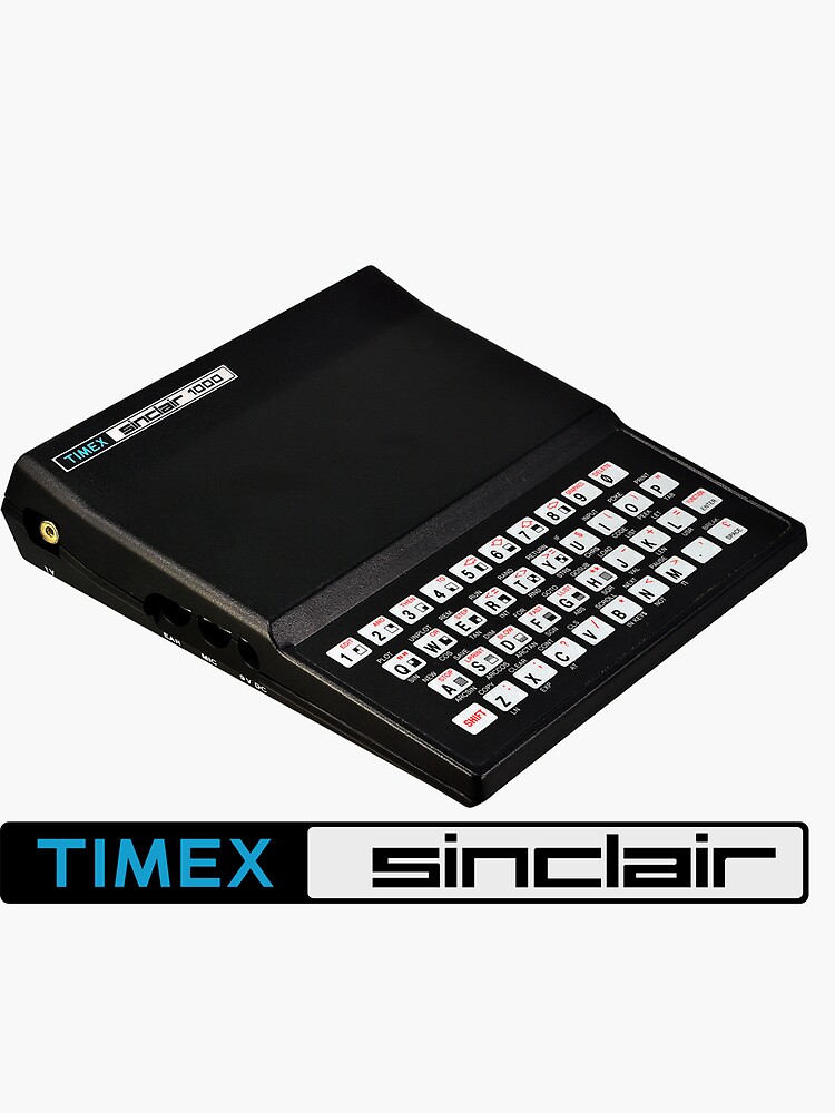 "Timex Sinclair 1000" Sticker for Sale by factus10 | Redbubble