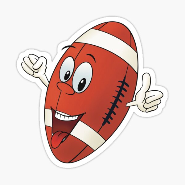 "Football Sticker" Sticker for Sale by Planetrust | Redbubble