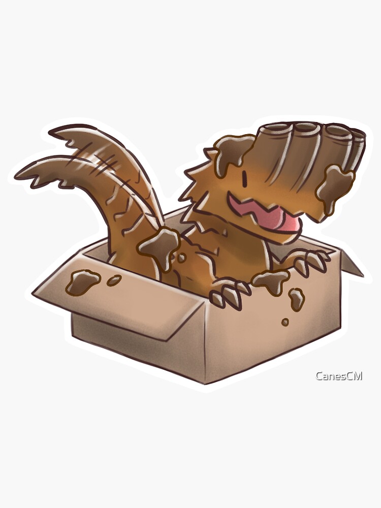 "Box Barroth" Sticker for Sale by canes-cm | Redbubble