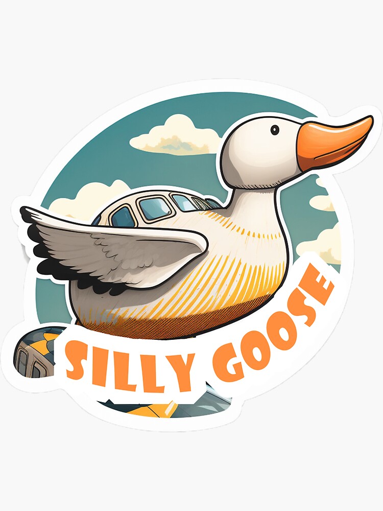 "Funny and Absurd Dad Joke Stickers for Gen Z - White, Black, Orange ...