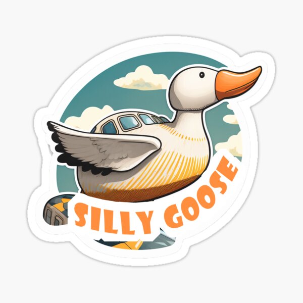 "Funny and Absurd Dad Joke Stickers for Gen Z - White, Black, Orange ...