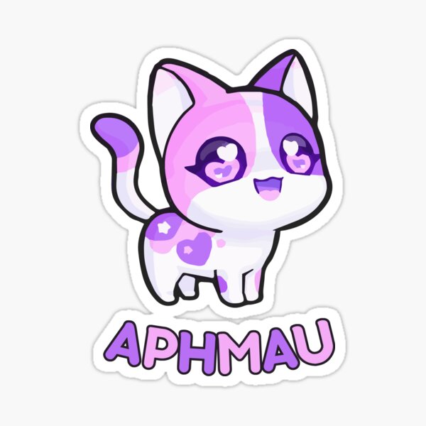 "Aphmau Cat " Sticker for Sale by MysteryFactory | Redbubble