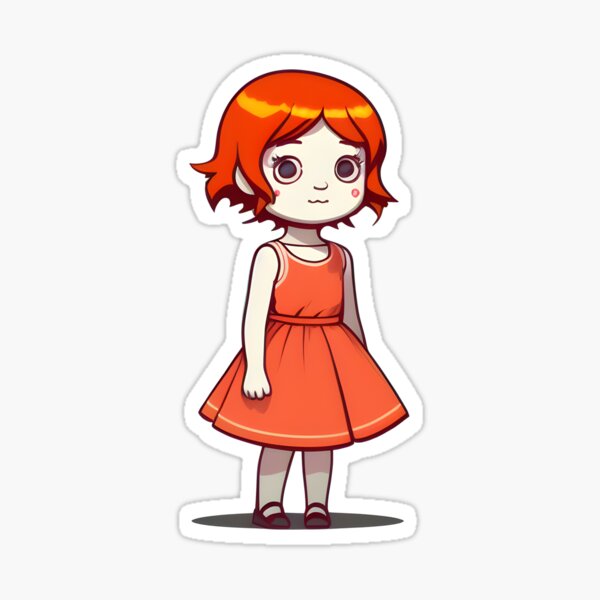 "AC Chibi" Sticker for Sale by HauntedWitch | Redbubble