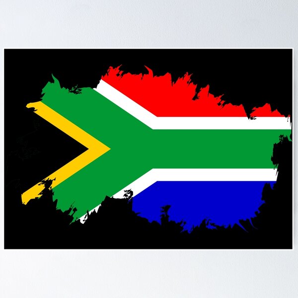 "South Africa flag" Poster by your-flag | Redbubble