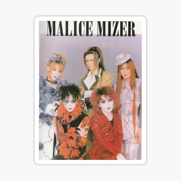 "Malice Mizer" Sticker for Sale by NINUCI | Redbubble