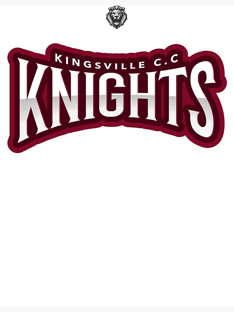 "Knights Word Mark Logo" Poster for Sale by KBCCStore | Redbubble