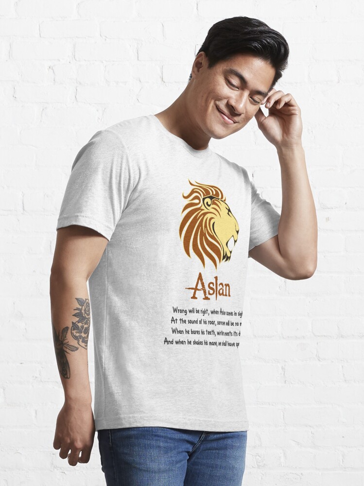 "Aslan Poem" T-shirt for Sale by Specialstace83 | Redbubble | aslan t ...