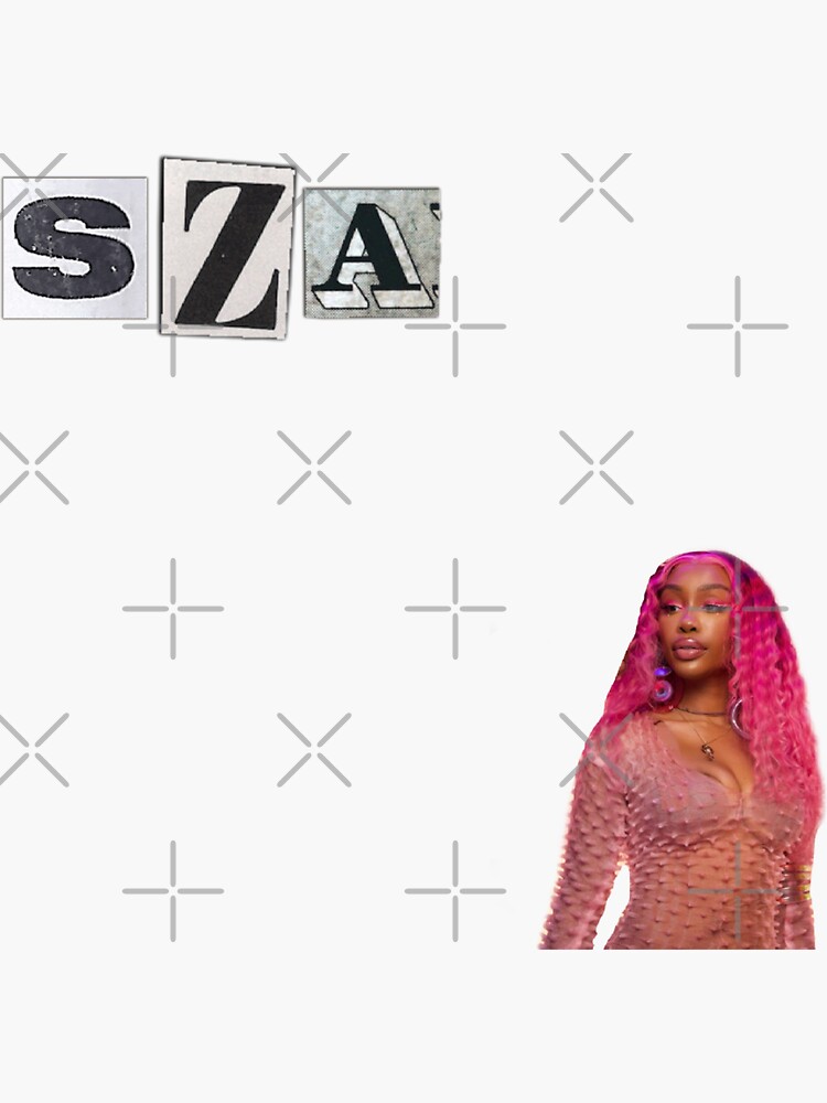 "SZA sticker pack" Sticker for Sale by sistermoiyaa | Redbubble