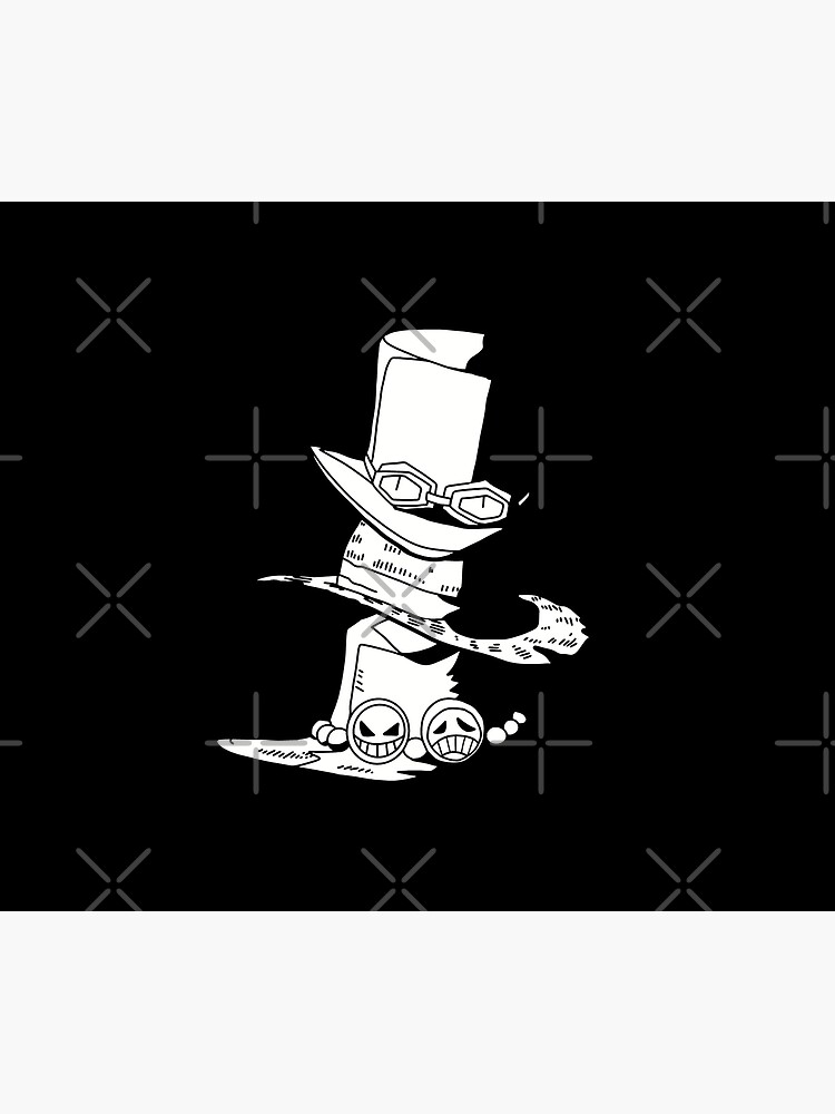 "One Piece the Three Brothers Hat Ace Sabo Luffy in Transparent Black ...