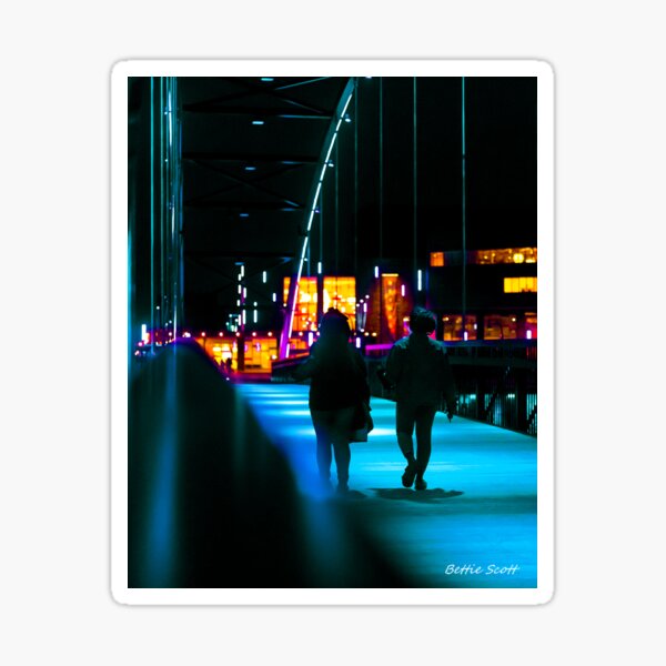 "Bridge Street Photography Wall Art" Sticker for Sale by Bettie-Scott ...