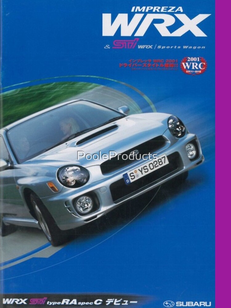 "JDM Subaru Impreza 2002 Bugeye STI WRX" Sticker for Sale by ...