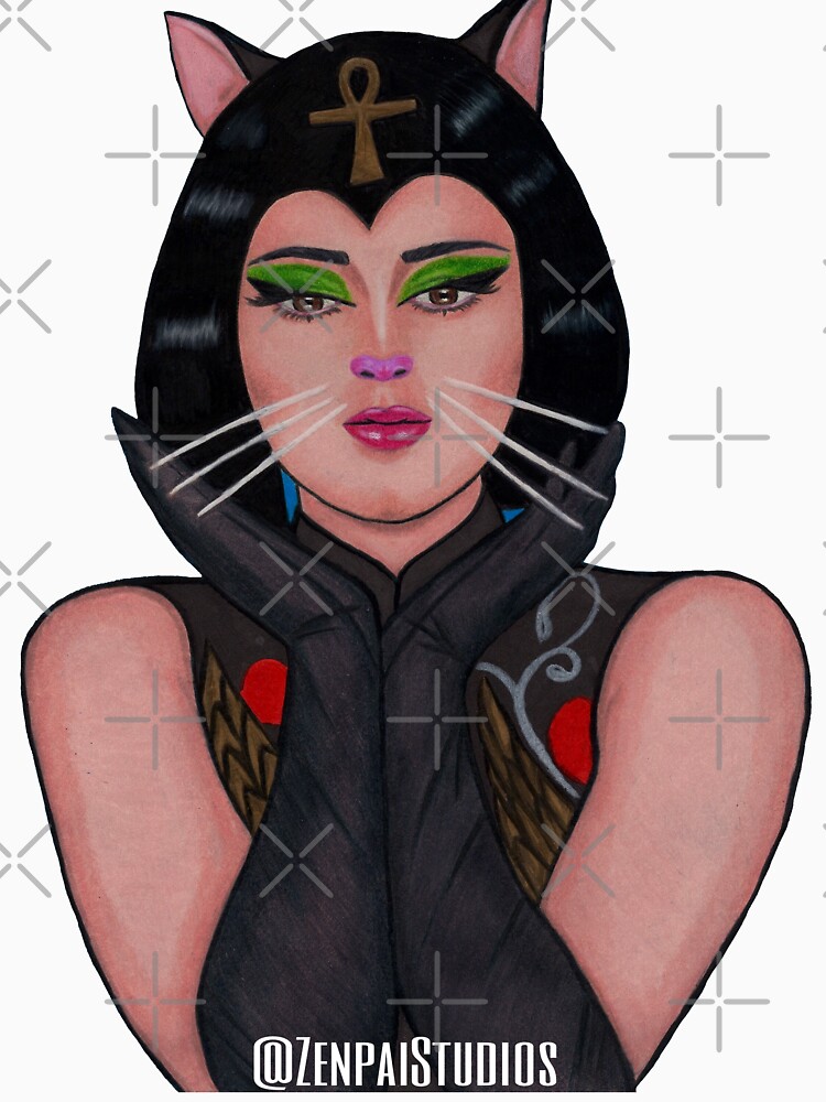 "Miss Kitty" T-shirt for Sale by Zenpaistudios | Redbubble | monkey ...