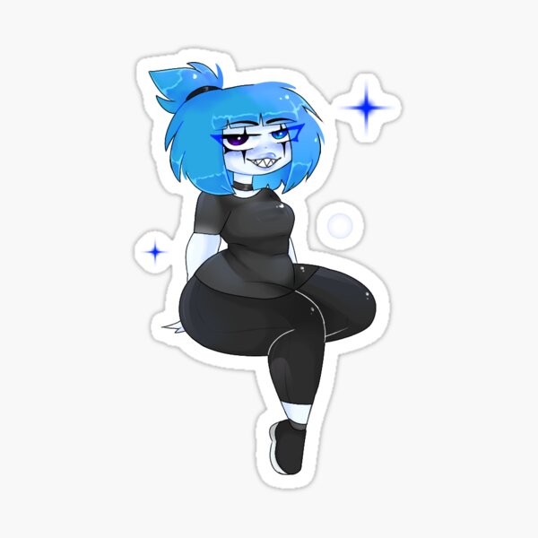 "(BFB/XFOHV) Six Humanoid Chibi " Sticker for Sale by baduterinemilk ...