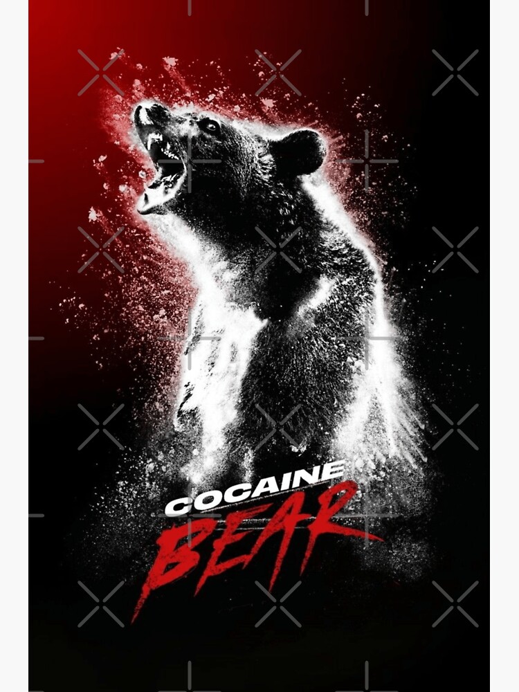 "cocaine bear movie 2023" Sticker for Sale by arkadix | Redbubble