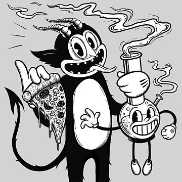 "The Devil (Munchies) - ghostemane x cuphead" Poster for Sale by Psyche ...