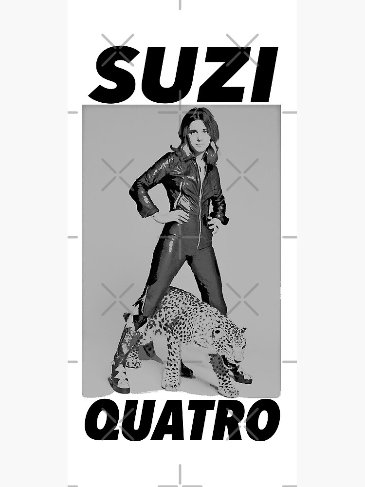 "Suzi Quatro Tribute" Poster for Sale by SimonAllen | Redbubble