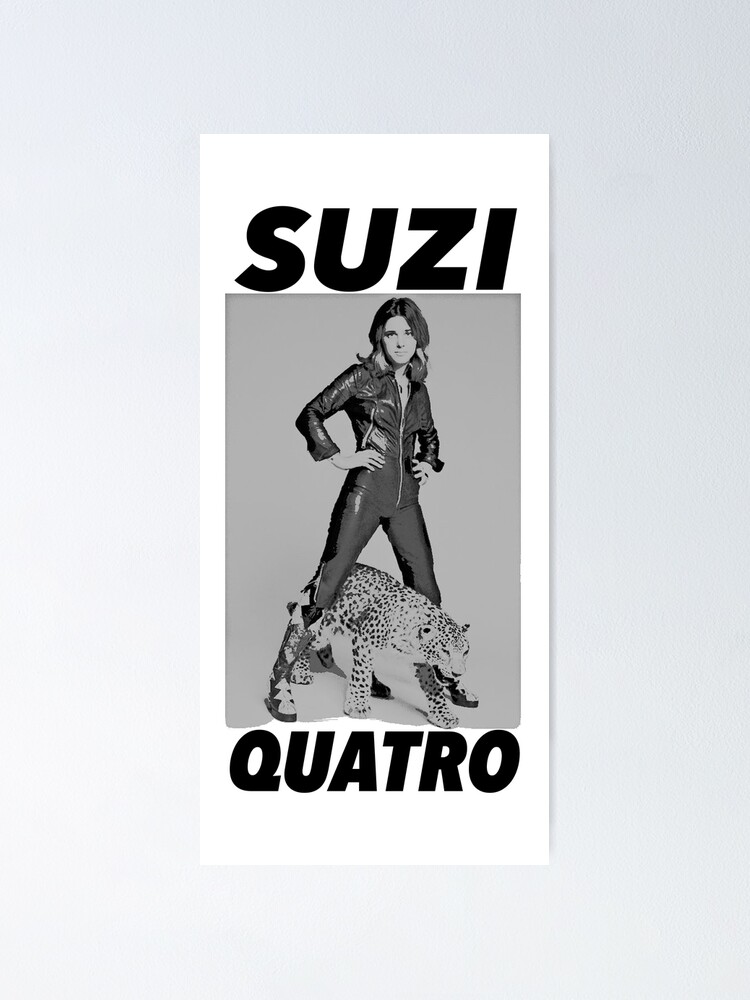 "Suzi Quatro Tribute" Poster for Sale by SimonAllen | Redbubble