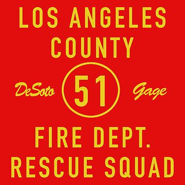 "Emergency Squad 51" Essential T-Shirt for Sale by Pop Culture Shirts ...