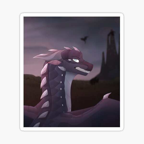 "Darkstalker" Sticker for Sale by AmethystDraws | Redbubble