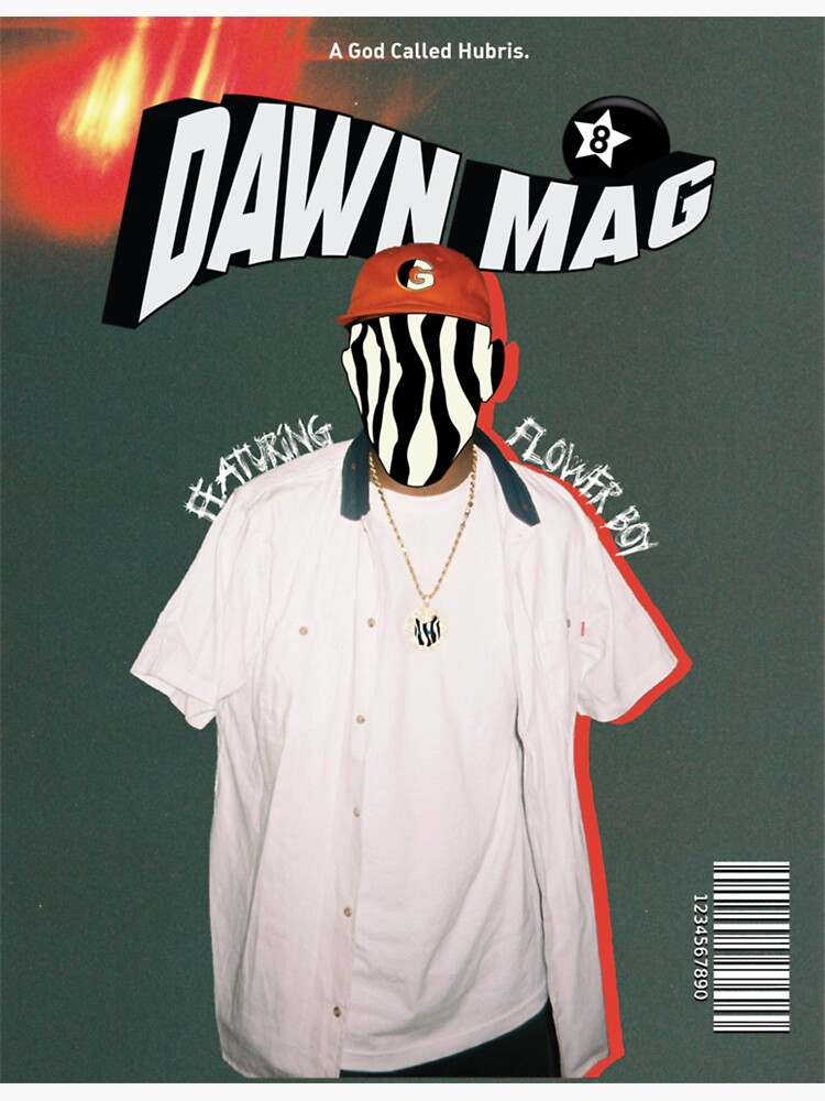 "fake magazine cover 54" Sticker for Sale by TeeNinjal | Redbubble