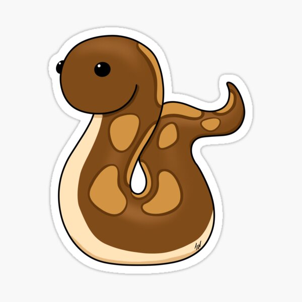 "Ball Python" Sticker for Sale by Tiffilee | Redbubble