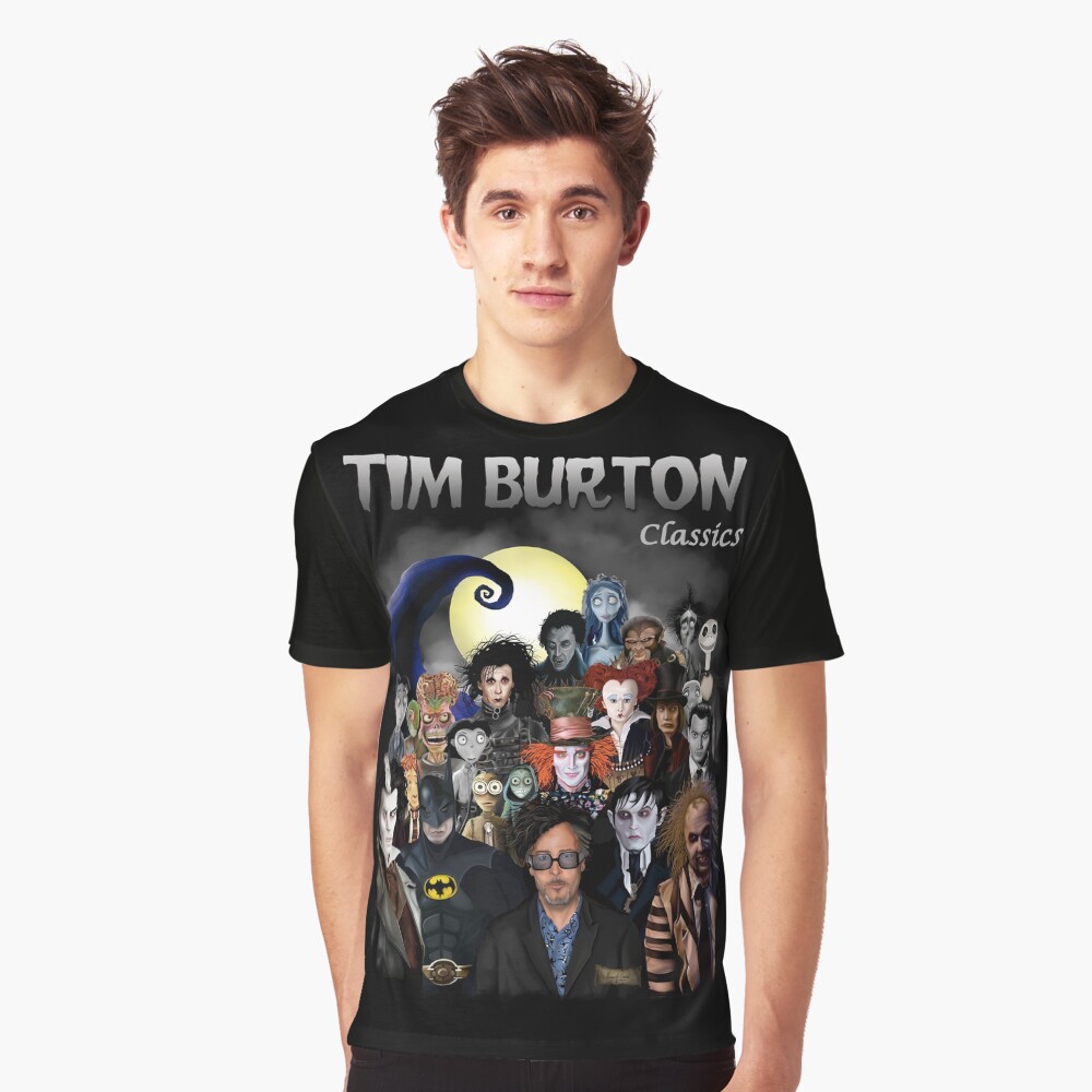 "Tim Burton Classics" Greeting Card by Hvmberto Garza | Redbubble