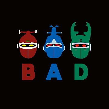 "BIG BAD" Sticker for Sale by PhantomRush | Redbubble