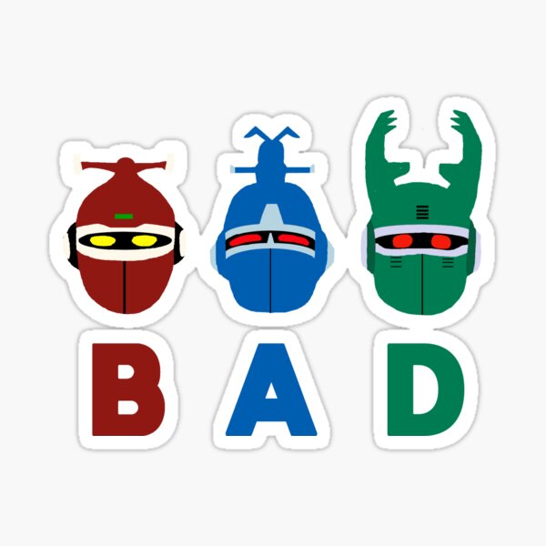 "BIG BAD" Sticker for Sale by PhantomRush | Redbubble