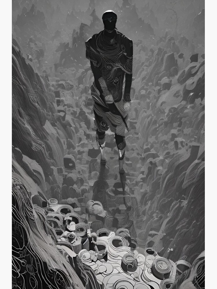 "Greyscale Assassin " Sticker for Sale by GamerConceptArt | Redbubble