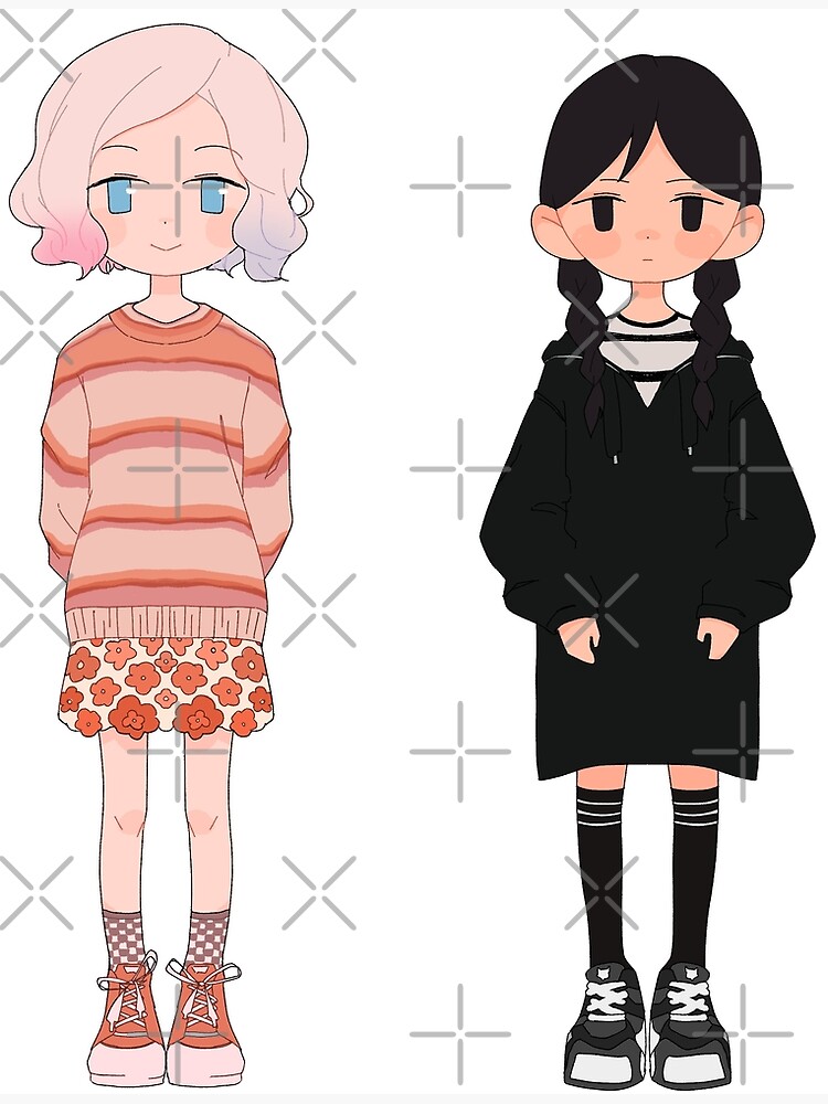 "enid and wednesday ♥" Poster for Sale by eccopia | Redbubble