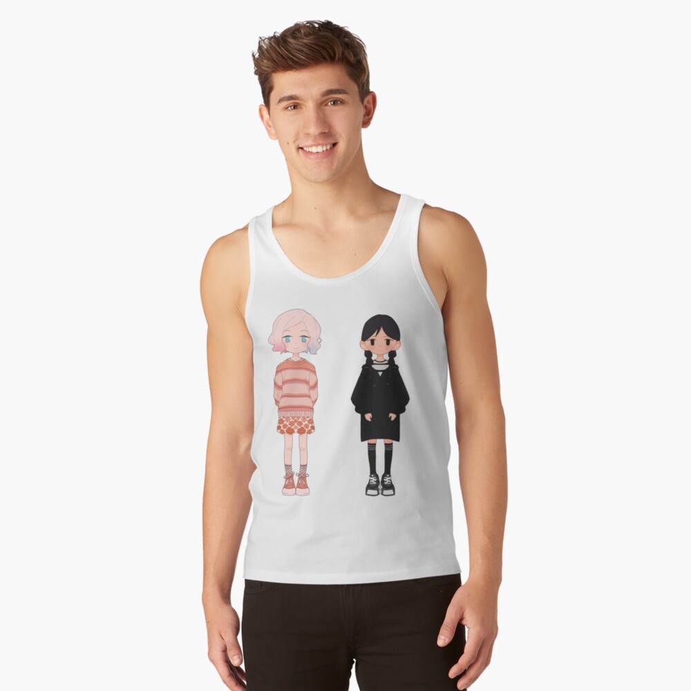 "enid and wednesday ♥" Sticker for Sale by eccopia | Redbubble