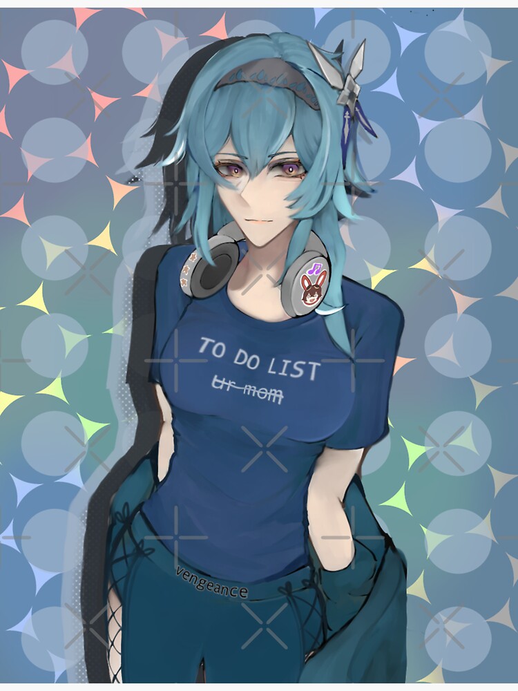 "EULA from Genshin Impact" Sticker for Sale by ryukaizox1 | Redbubble