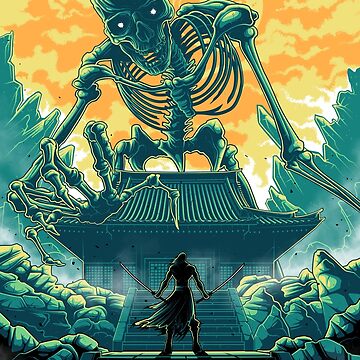 "Japanese Folklore - Yokai Gashadokuro/Gaikotsu The Giant Skeleton Art ...