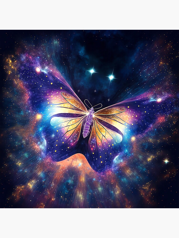 "Astral Butterfly" Poster for Sale by mikecosper | Redbubble