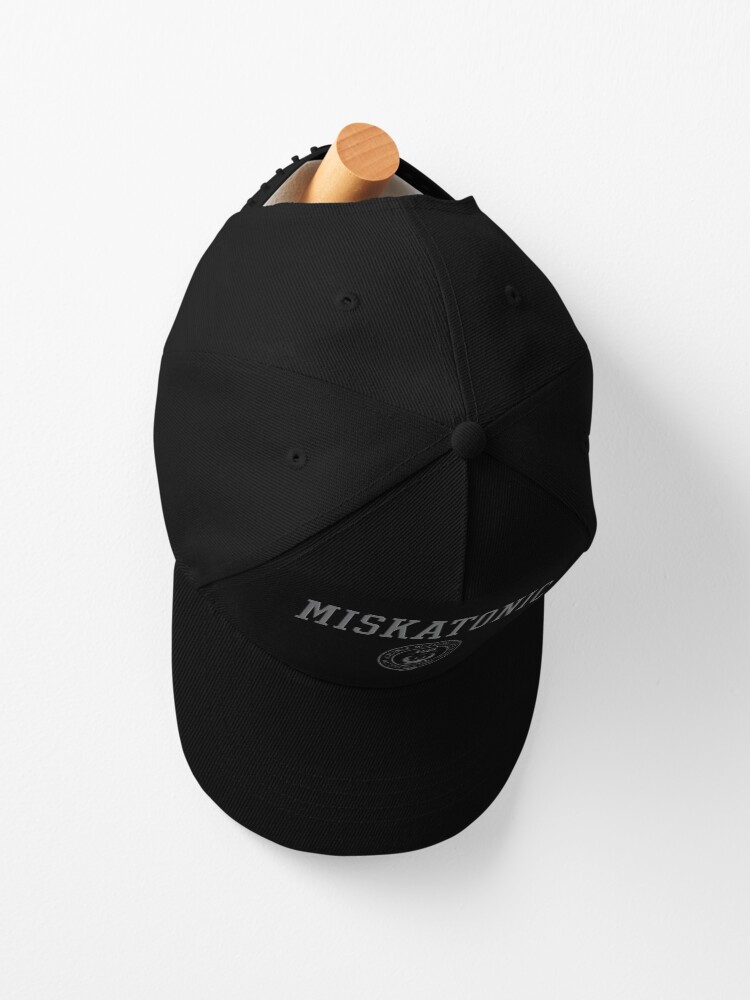 "Miskatonic University Collegiate" Cap for Sale by HPLHS | Redbubble