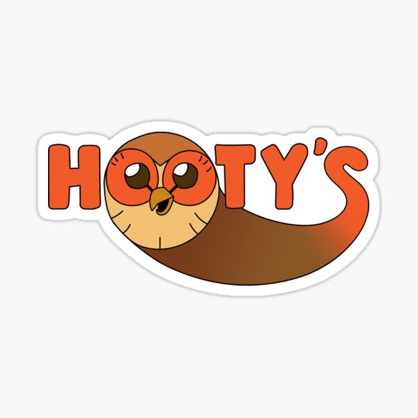 "Hooty's Logo" Sticker for Sale by Pumpkinetics | Redbubble
