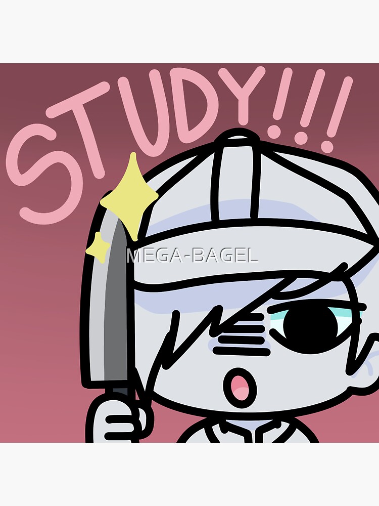 "Cells at Work! White Blood Cell Emote" Sticker for Sale by MEGA-BAGEL ...