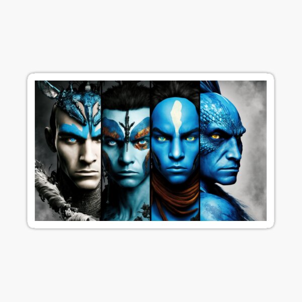 "AVATAR 2" Sticker for Sale by DanteGrecu | Redbubble