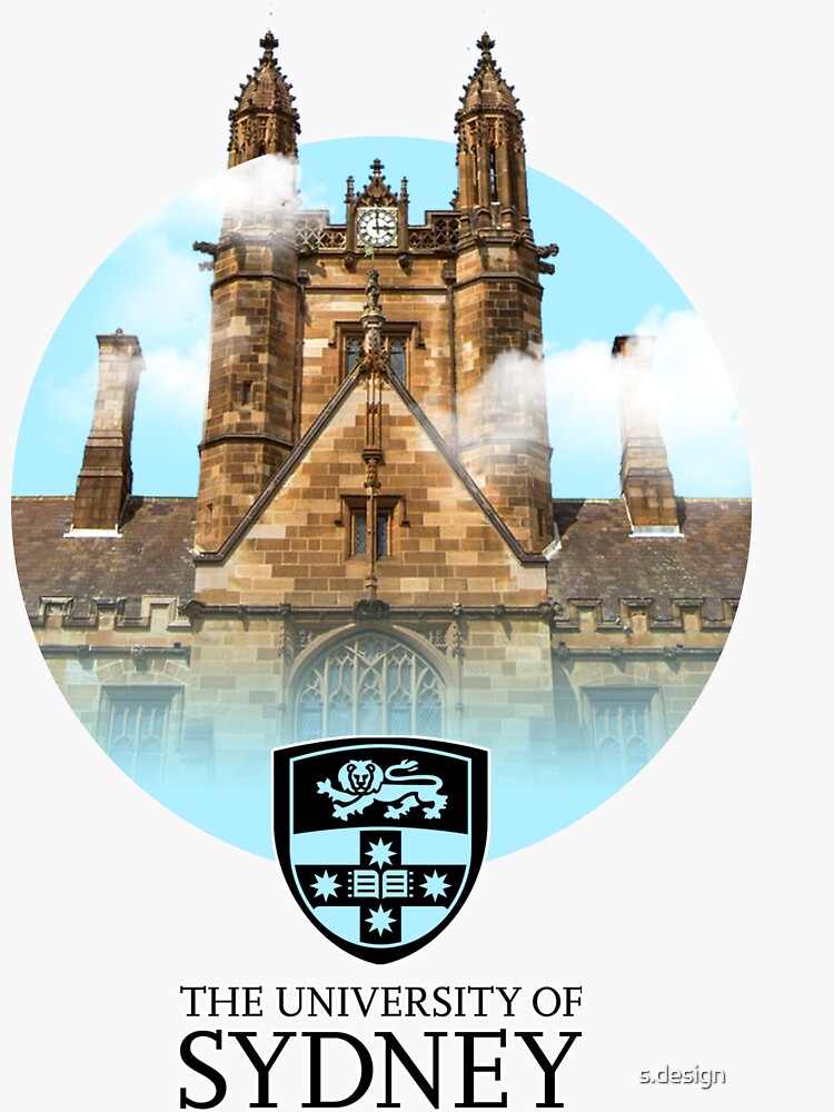 "university of sydney logo & picture medical school" Sticker for Sale ...