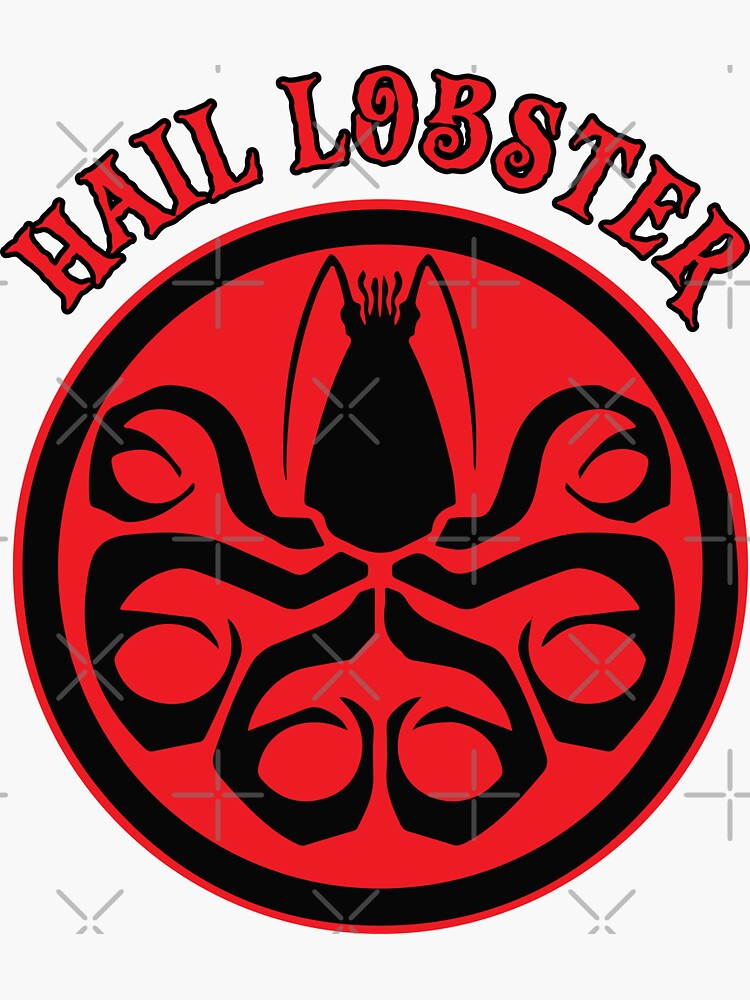 "Hail Lobster - Jordan Peterson" Sticker for Sale by Customzy | Redbubble
