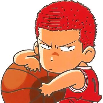 "Hanamichi sakuragi " Sticker for Sale by Yeq55 | Redbubble