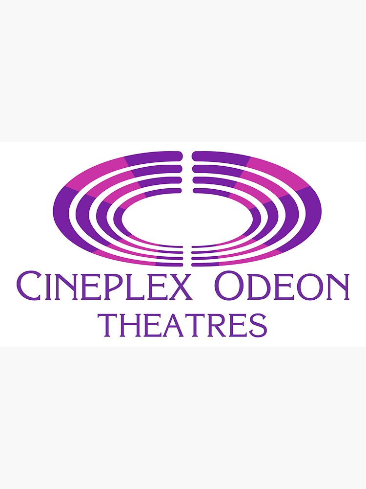"Cineplex Odeon Theatres" Sticker for Sale by GoalieTurtle | Redbubble