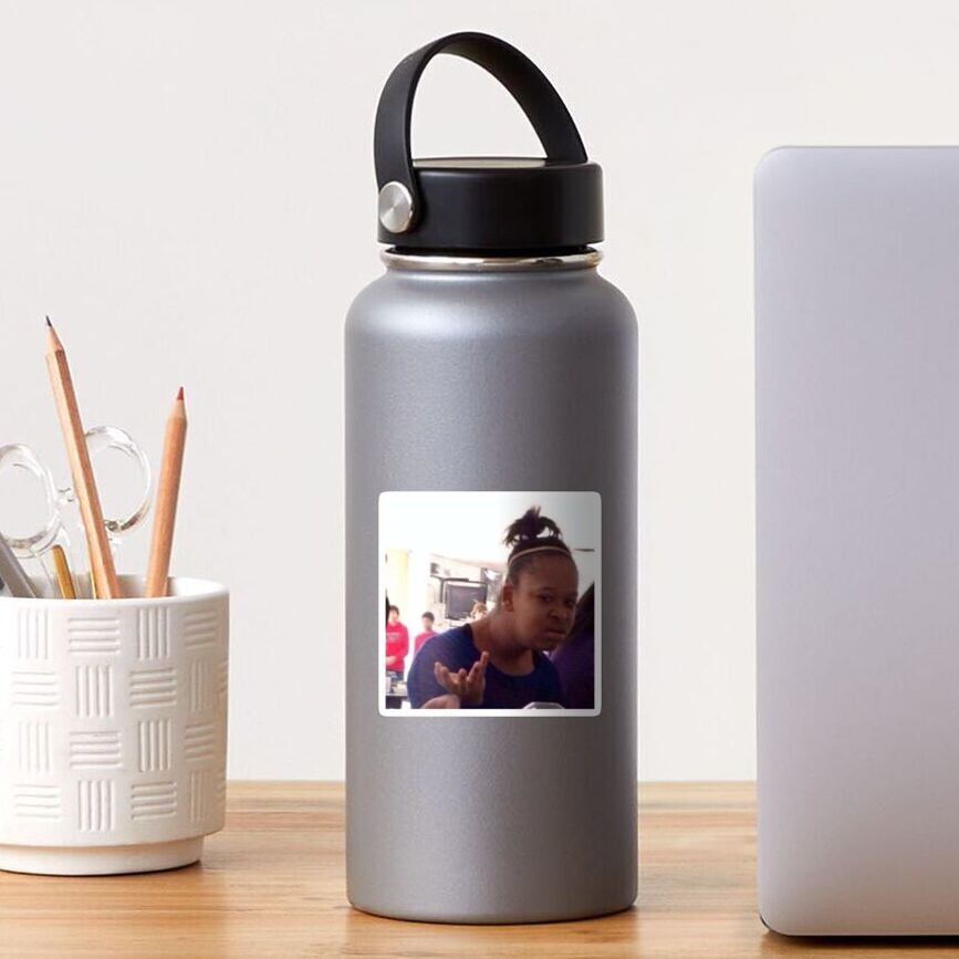 "WTF Meme face" Sticker for Sale by Bloc2 | Redbubble