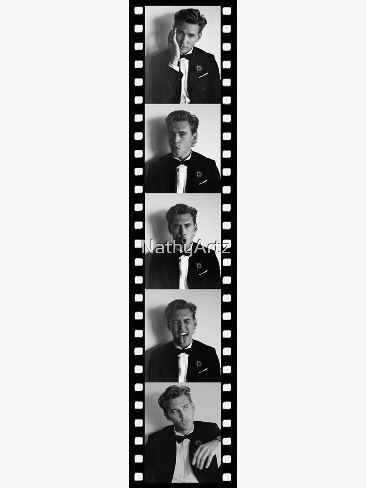 "Austin Butler Photobooth Bookmark Sticker" Sticker for Sale by ...